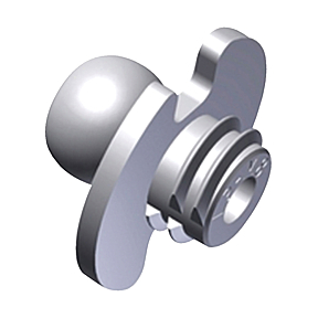 Clip mâle Low Profile réf. LP-M8 - Elément d'assemblage