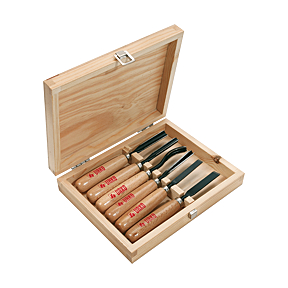 Coffret 6 gouges de sculpteur - Outils de coupe - Urko