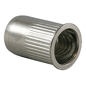 Écrou à sertir cranté affleurante inox A2 - Ecrou - Honsel