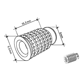Insert pour Cabinéo M6 - Elément d'assemblage - Lamello
