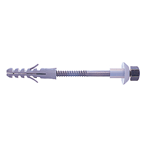 Kit fixation nylon WC au sol - Fixation sanitaire - Fischer