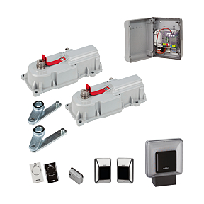 Motorisation de portail battant Power kit intégral 770N - Motorisation de portail - Faac