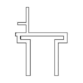 Profil pour grille à assembler 414 - Profil, seuil, cornière - Renson
