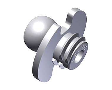 Clip mâle Low Profile réf. LP-M8 - Elément d'assemblage