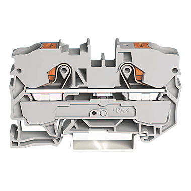 Borne de protection pour 2 conducteurs avec poussoir - Borne et raccord ...