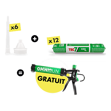Kit Promobox colle Tec7 + pistolet Omnigun - Colle - TEC7