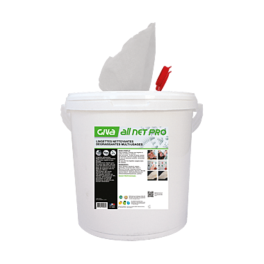 Lingettes nettoyantes pour les mains All Net Pro - Lingette - Sofapi