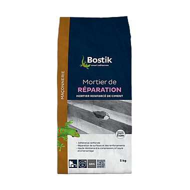 Mortier de réparation - Enduit et mortier - Bostik